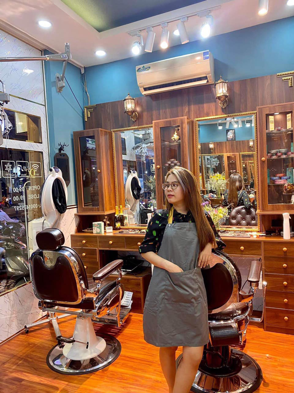 Tạp dề nhân viên Antony Barber House